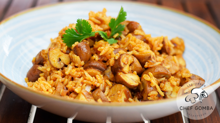 Bácskai rizses gomba - Chef Gomba